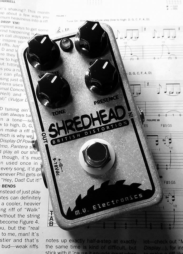 MV Shredhead British Distortion - Gray – GuitarPusher