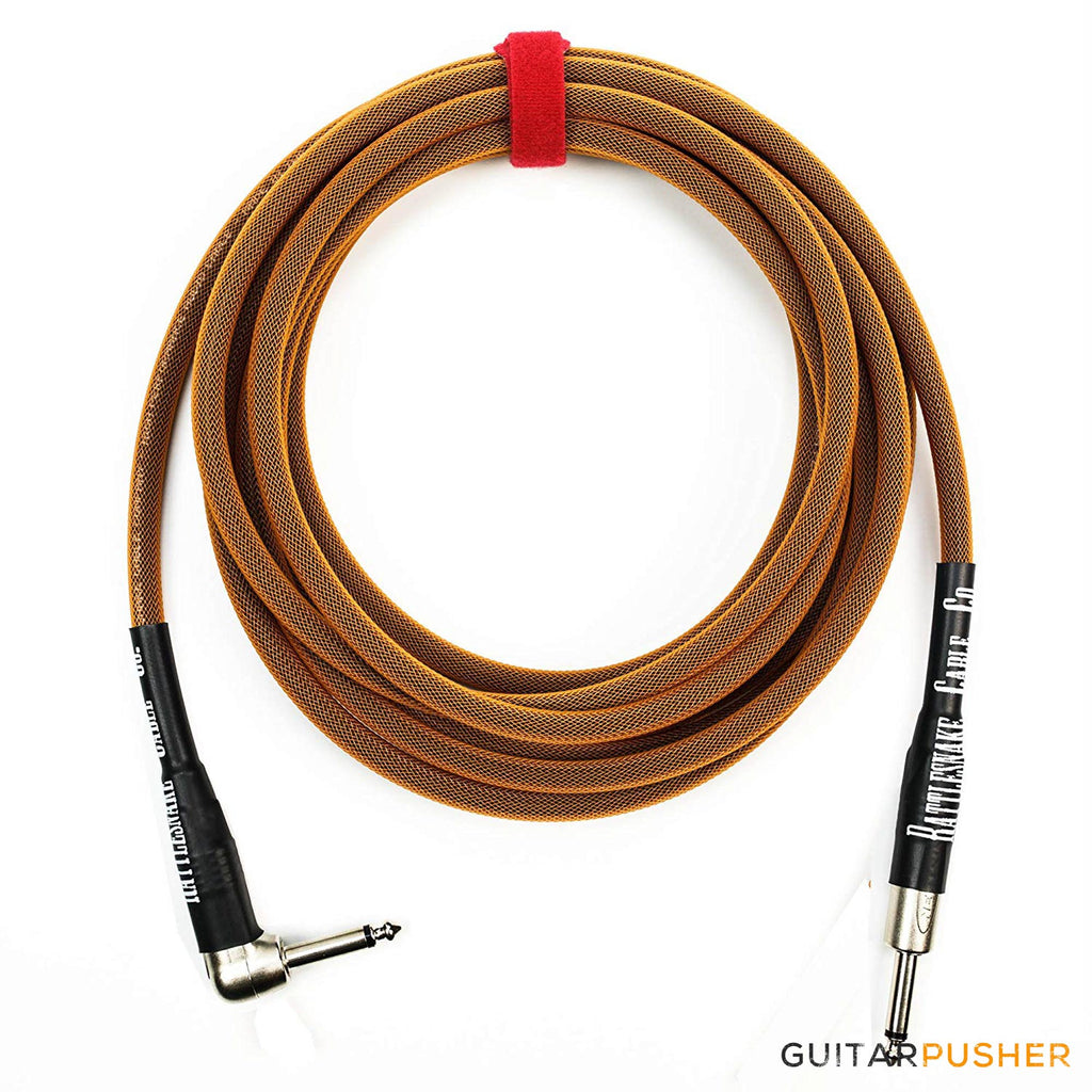 Rattlesnake Standard Instrument Cable - Straight to R/A Nickel Plugs ...