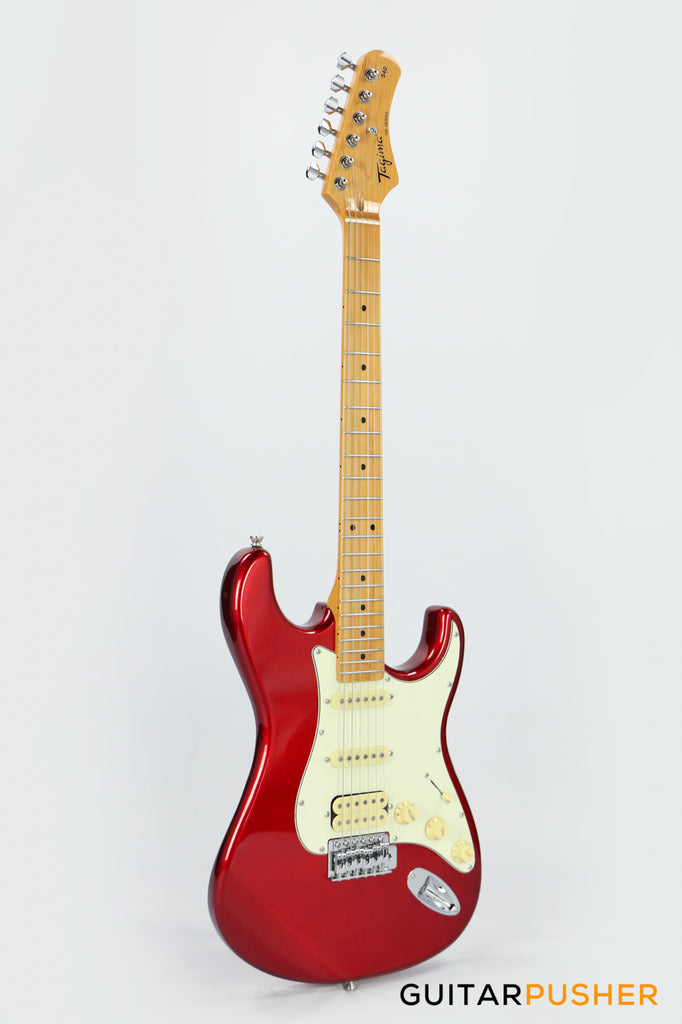 Tagima TG-540 HSS S-Style Woodstock Series - Metallic Red – GuitarPusher