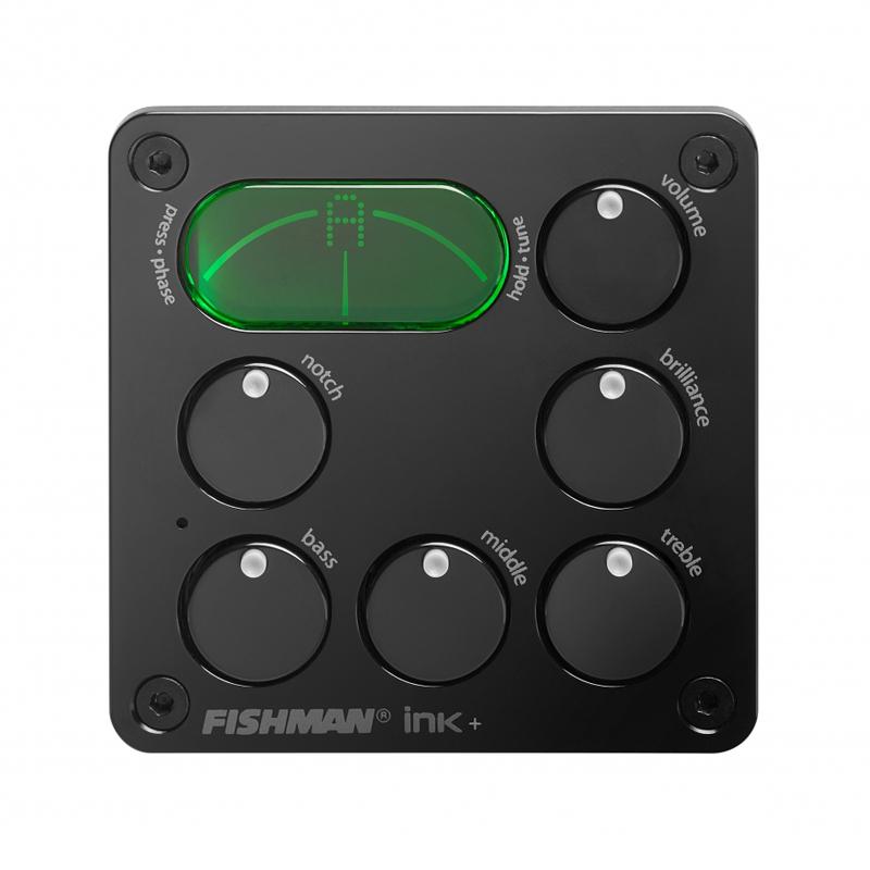 Fishman Ink Plus Acoustic Guitar Piezo Pickup System (INK-500 ...