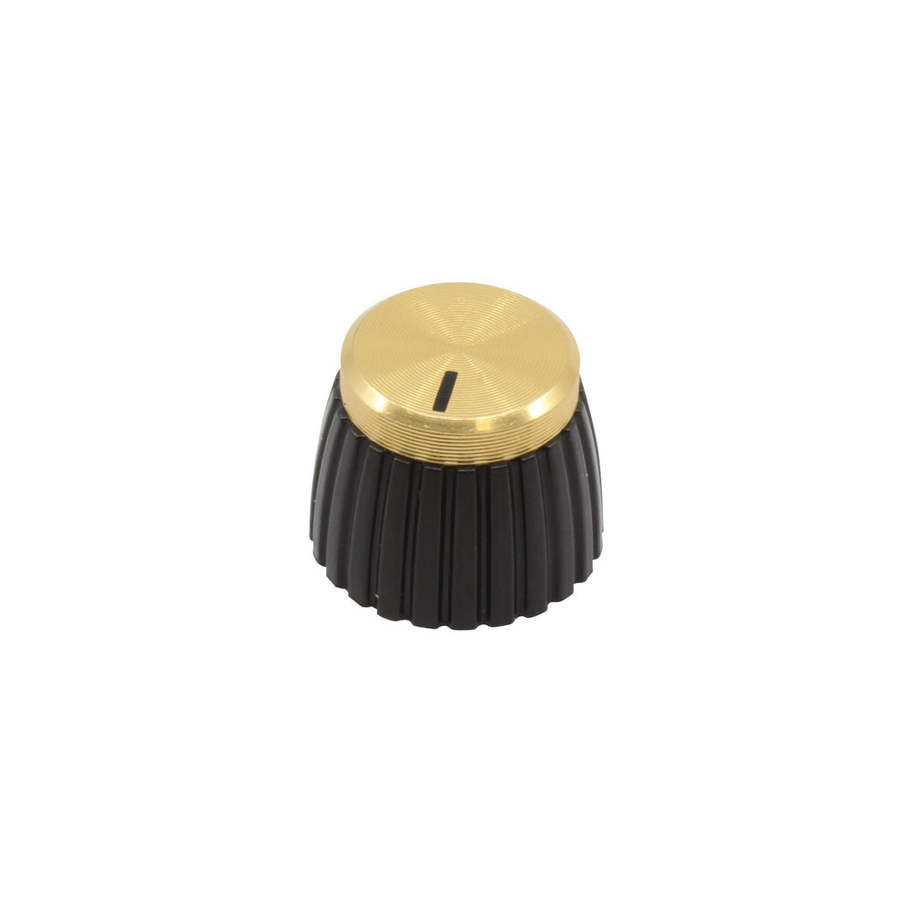 Marshall Original Replacement Knob Brown - Gold Cap, Push-On – GuitarPusher