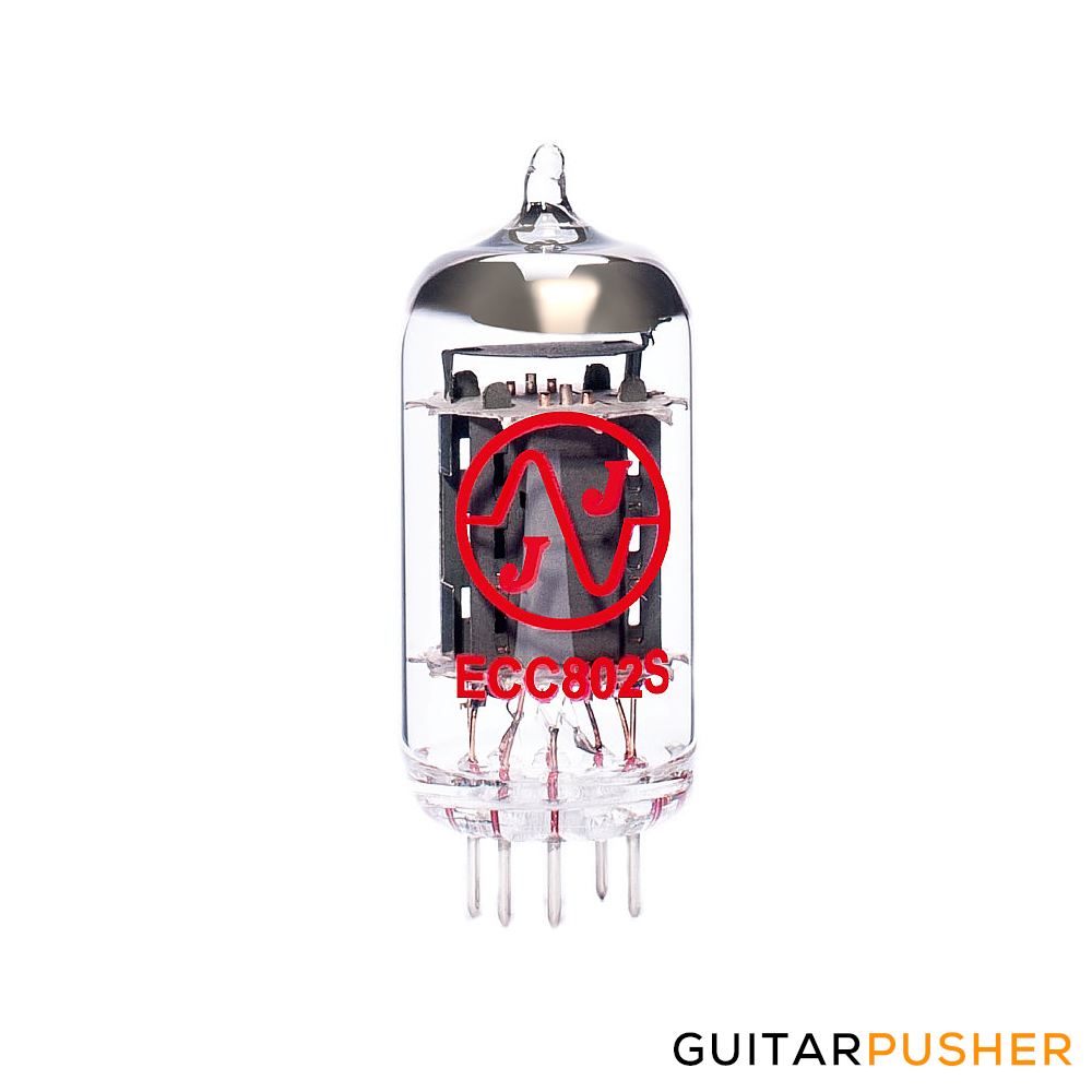 JJ Electronics Preamp Vacuum Tube 12AU7/ECC802 S - Long Plate – GuitarPusher